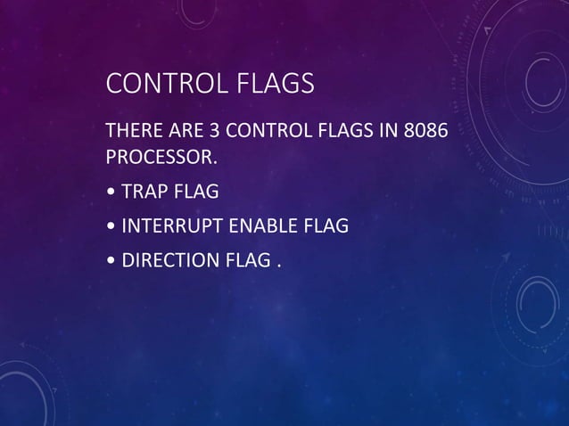 flag register of 8086 | PPTX | Operating Systems | Computer Software ...