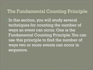 counting principles. mathematics grade.ppt