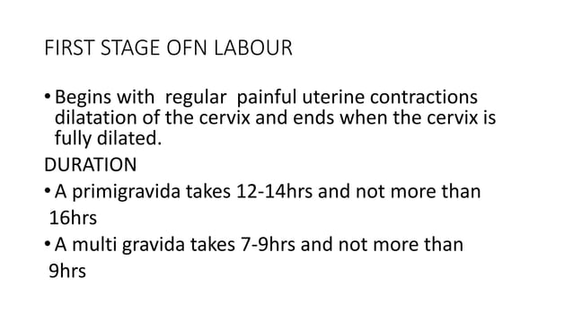 1671682284934_PHYSIOLOGY OF FIRST STAGE OF LABOUR.pptx | Pregnancy ...