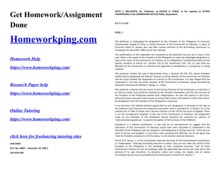 167184328 election-cases | PPT