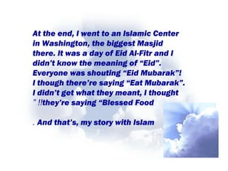 Mahdi Bray .. Imam of American Muslims | PPT