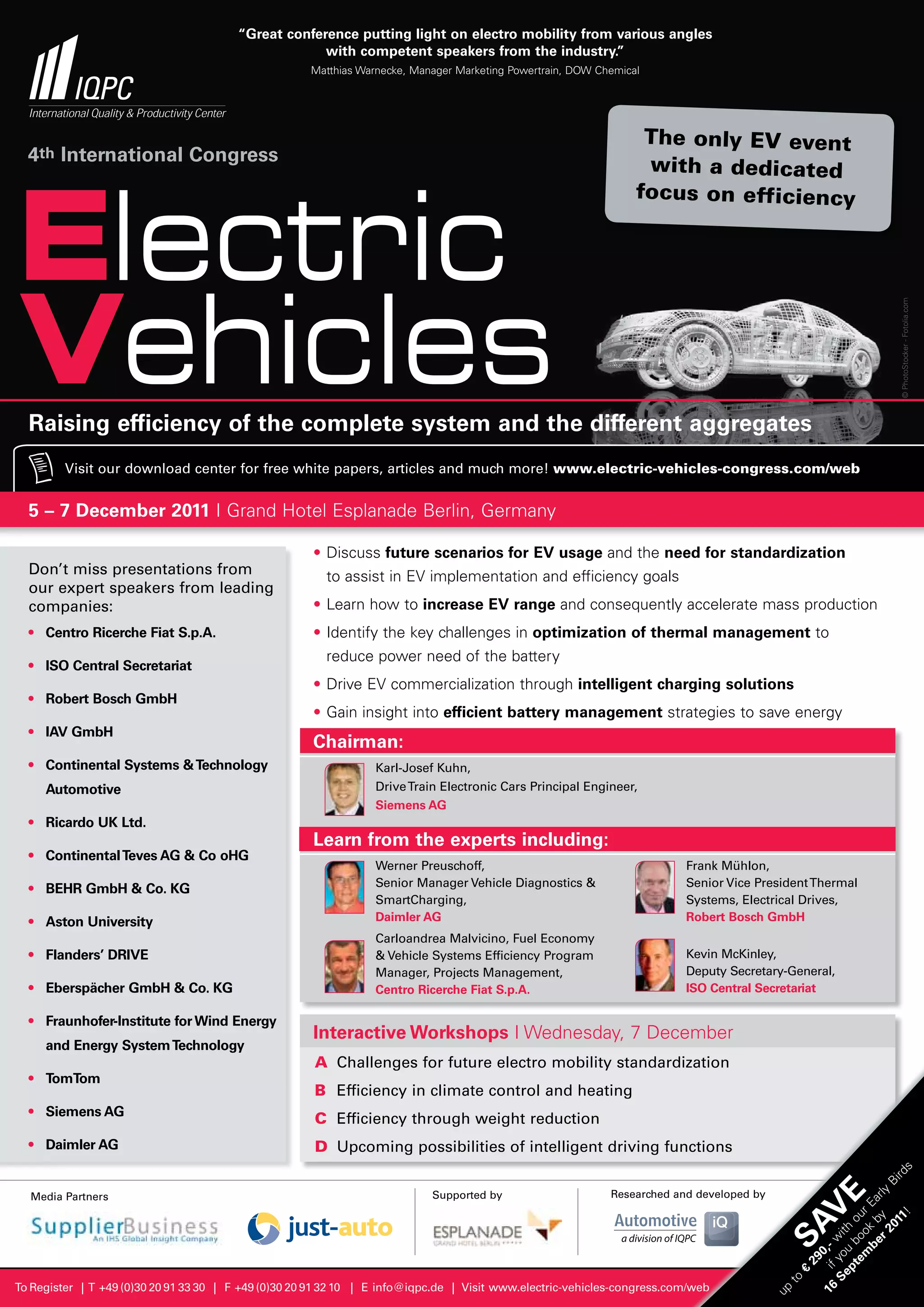 4th International Congress Electric Vehicles | PDF
