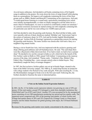 167268064 archies-case-study | DOC