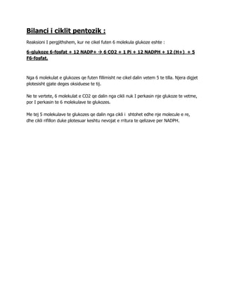 Cikli Pentozik | PDF