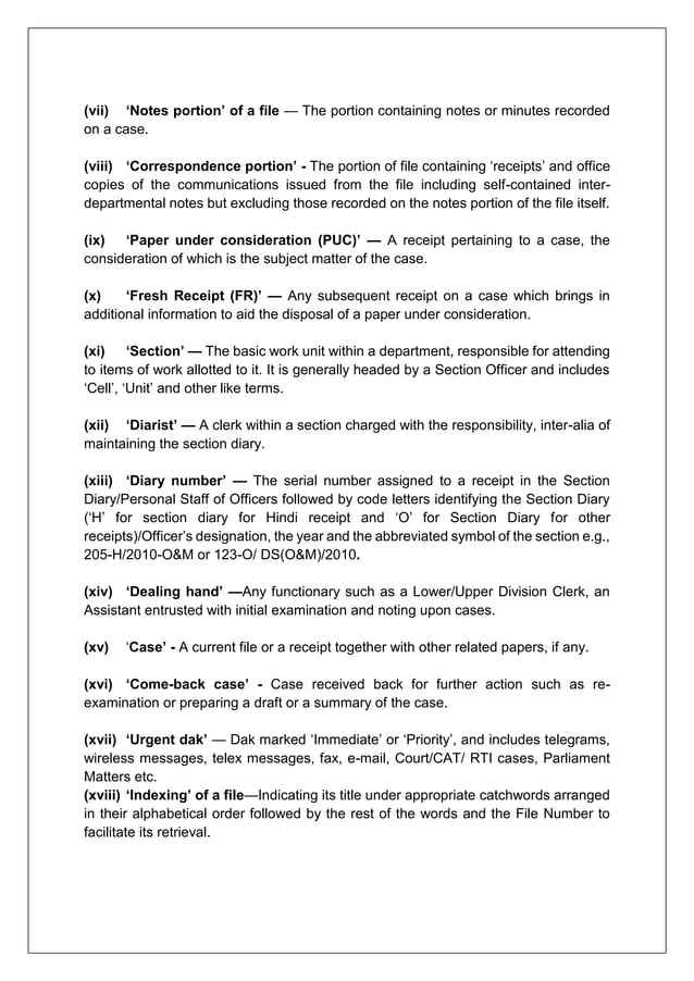 Office Procedure | PDF | Law