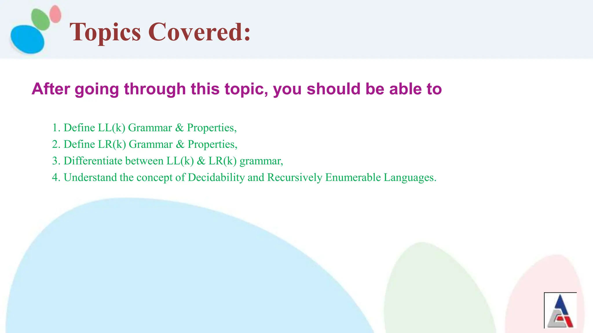 Theory Of Computation Toc Computer Science Ppt