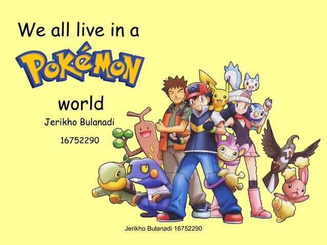 Pokemon Presentation | PPT