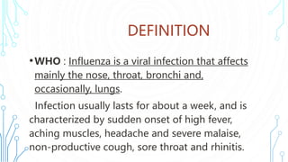 Influenza virus | PPTX