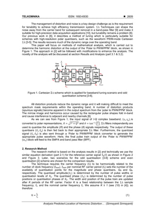 Analysis Predicted Location of Harmonic Distortion in RF Upconverter Structure | PDF | Digital ...