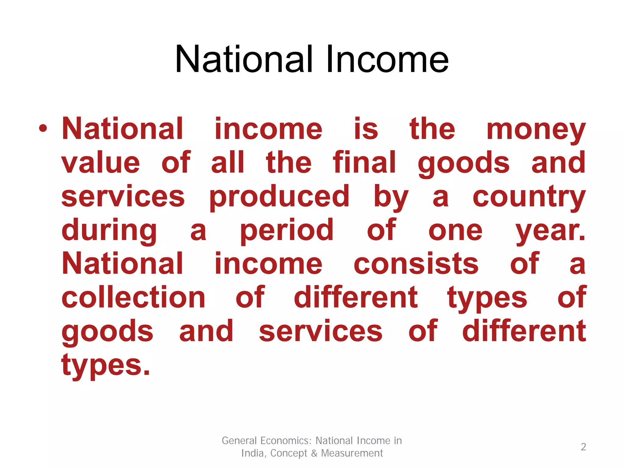16788 national income_india | PPT