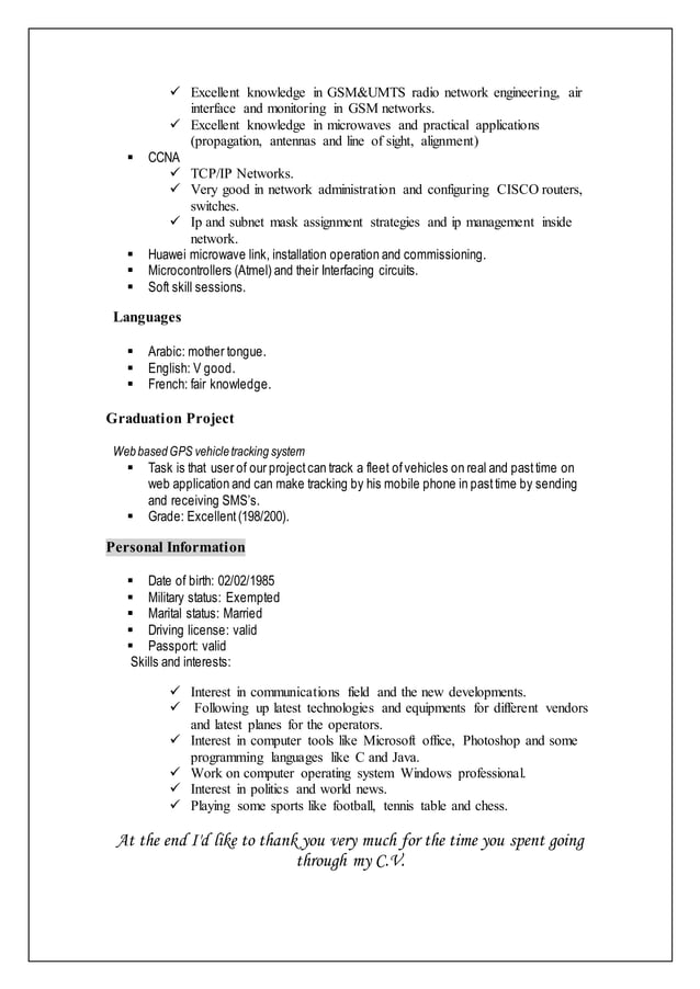 cv | DOCX | Computer Networking | Computing