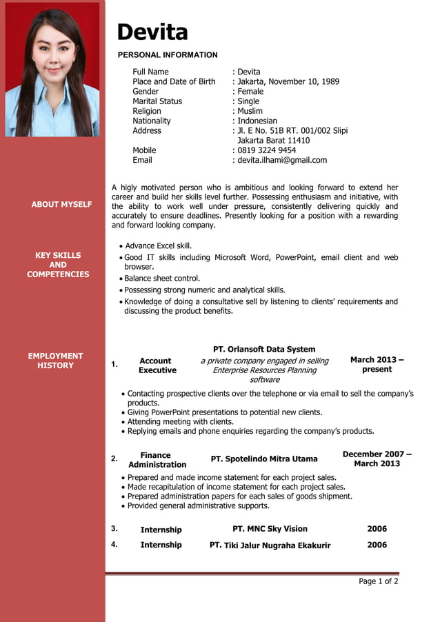 Resume-Devita | PDF