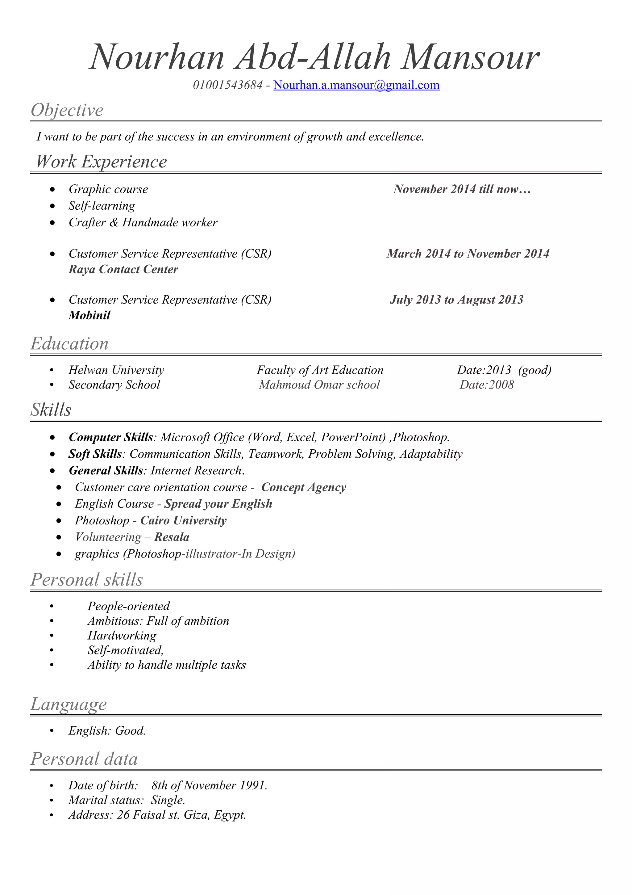 Nourhan Mansour | DOC