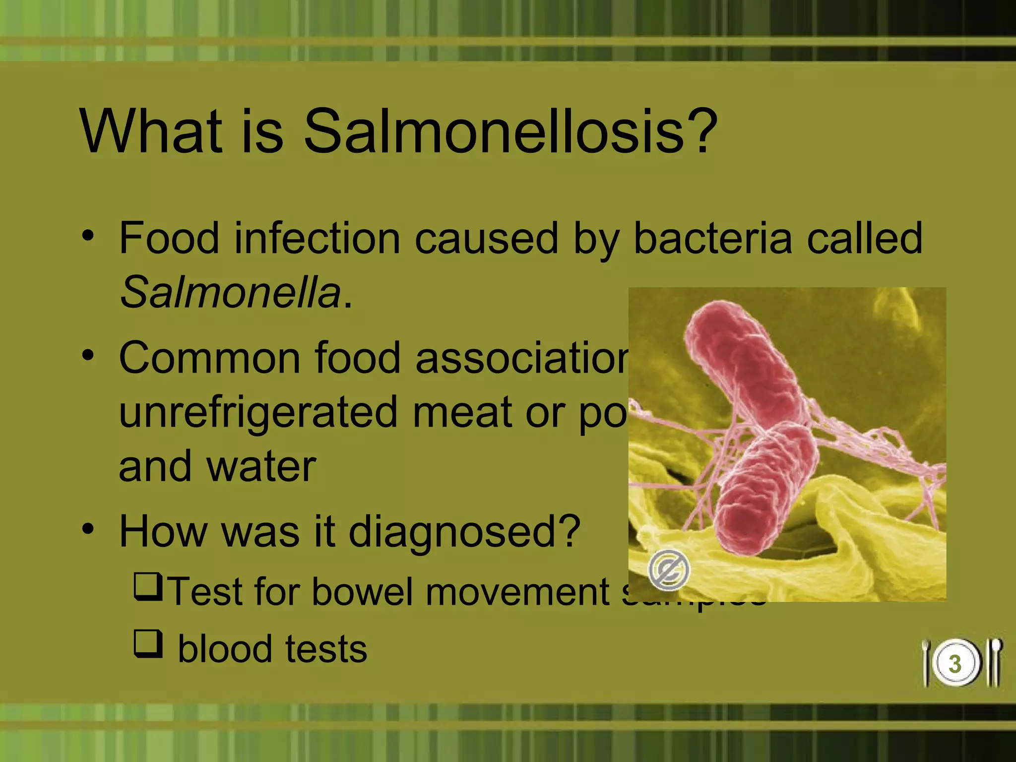 Salmonellosis | PPT