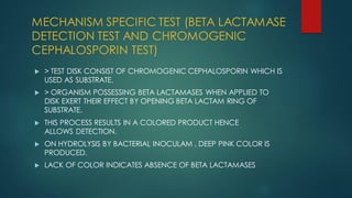 Microbiological culture sensitivity tests | PDF