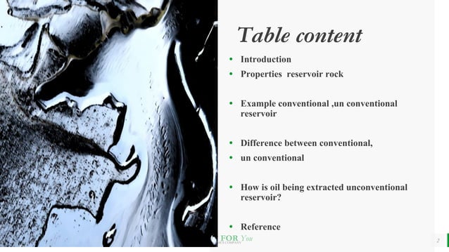 Conventional and un conventional Reservoir | PDF