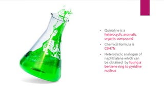 Quinoline pharmaceutical organic chemistry III..pptx