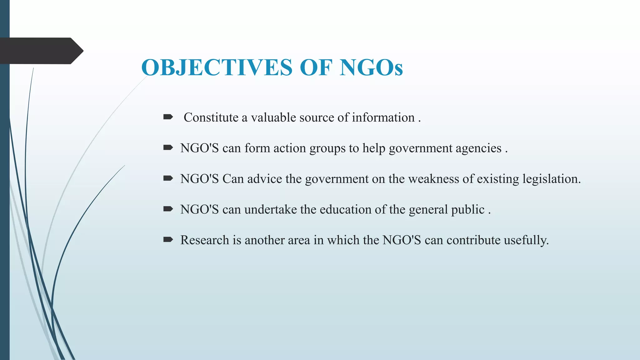 Non Govermental Organization | PPT