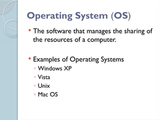 Operating system- Types of os/ uses of os .ppt