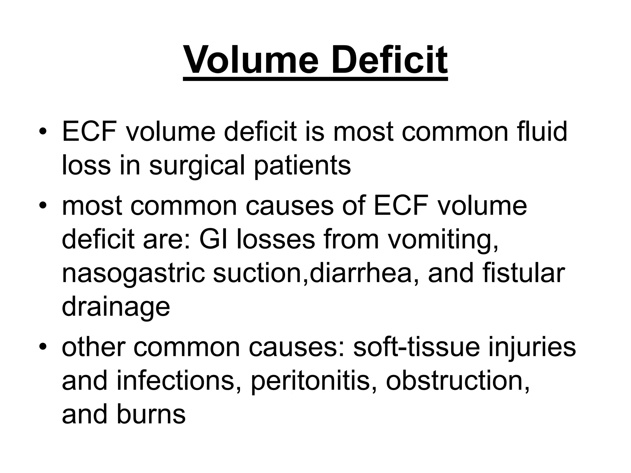 Fluid management in surgical patient oke | PPT