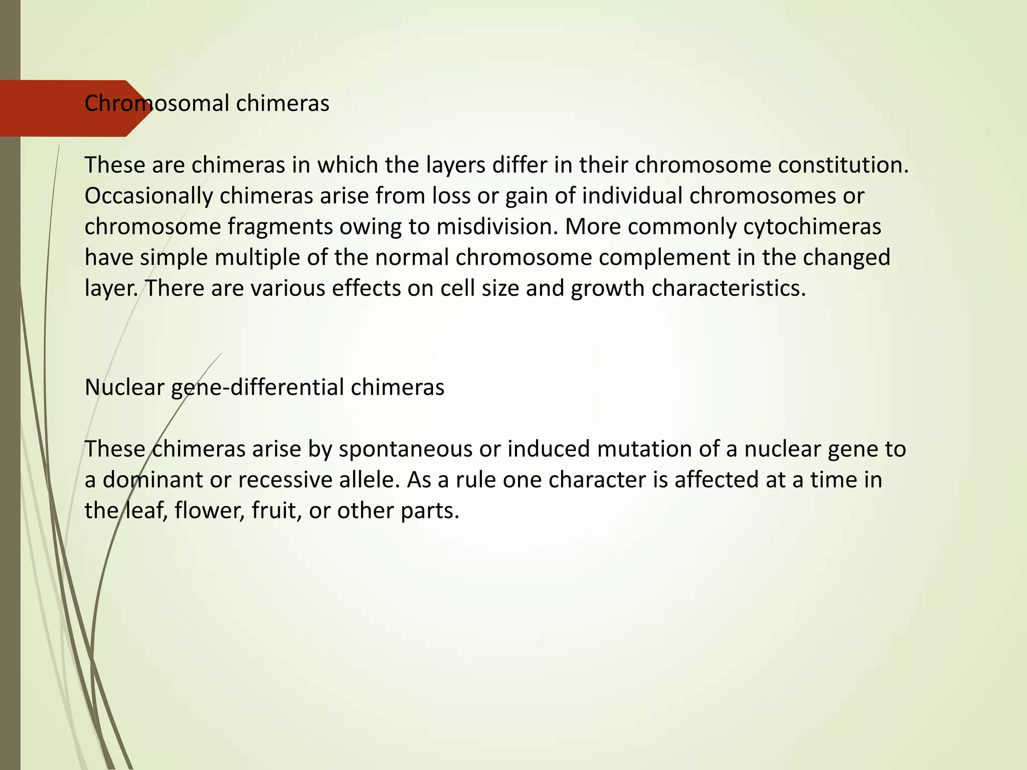 endoduplication and chimera.ppt