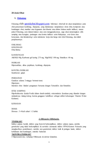 168250845 20-jenis-obat | PDF