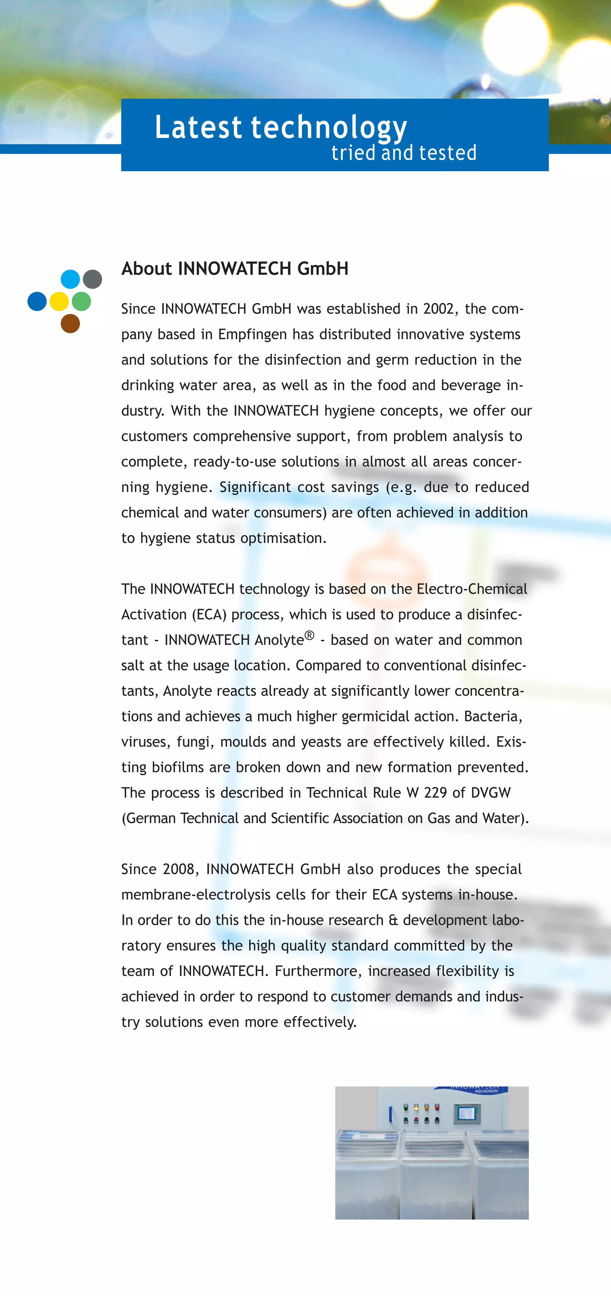 ECA Technology - Innovative Water Technologies | PDF