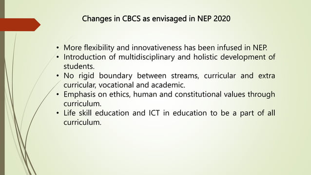 NEP 2020 POLICY INITIATIVES IN INDIA PPT | PPTX | Undergraduate ...