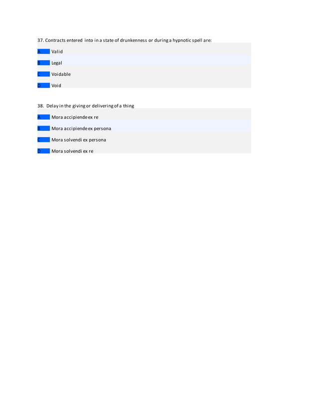 168472356 sample-oblicon-mcqs | DOCX | Law