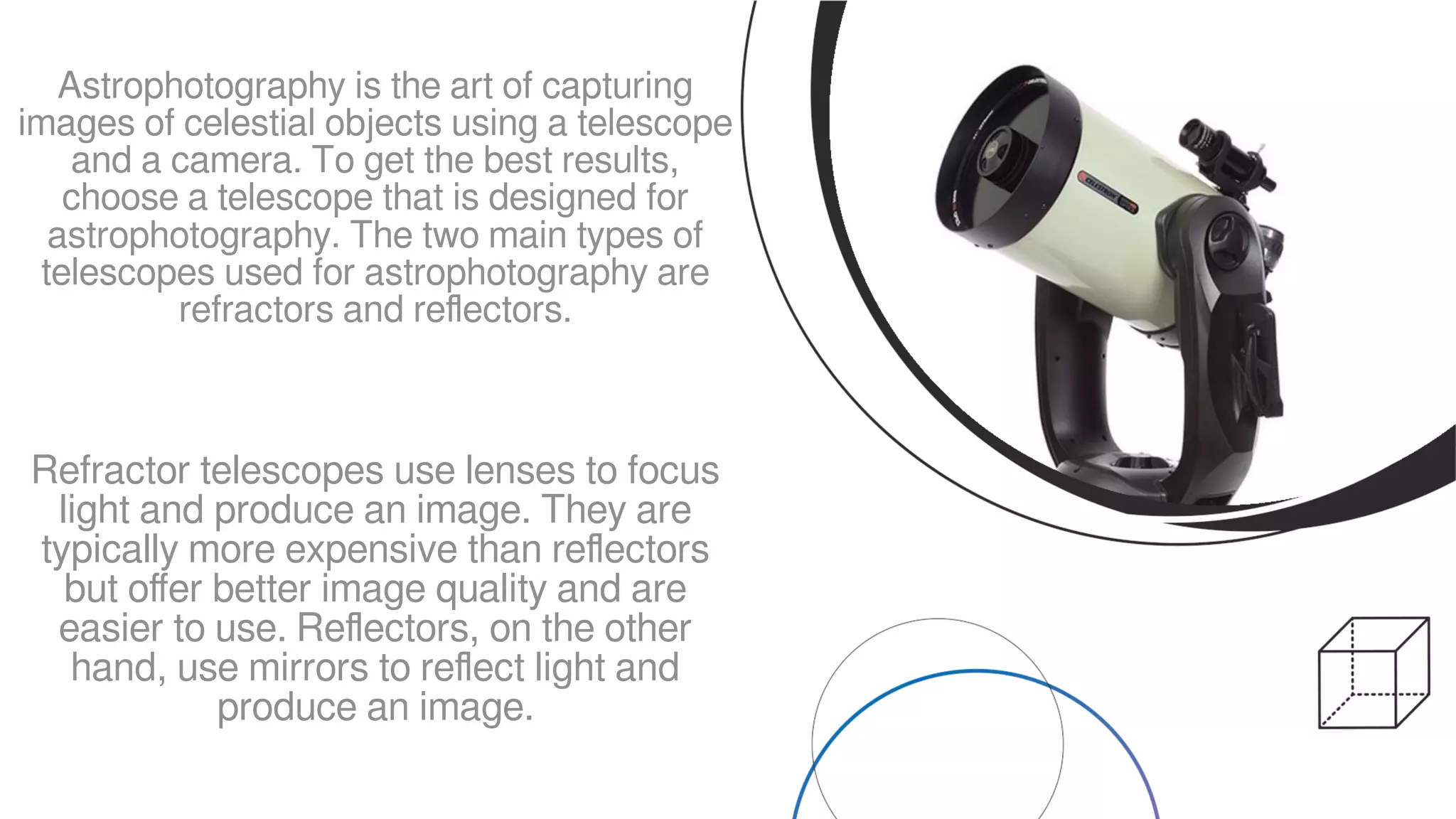 What Telescopes are Best for Astrophotography? | PPT