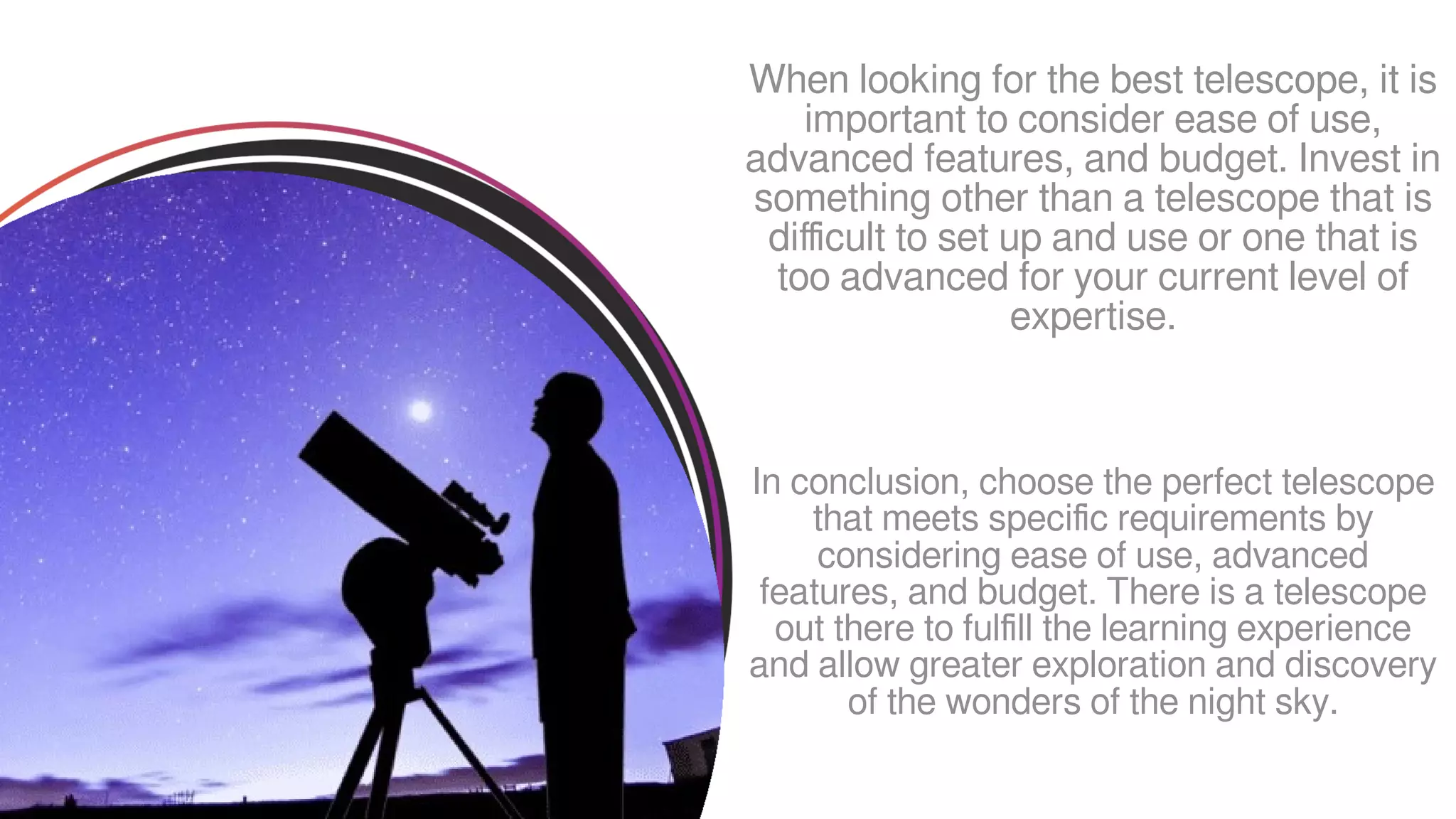 What Telescopes are Best for Astrophotography? | PPT