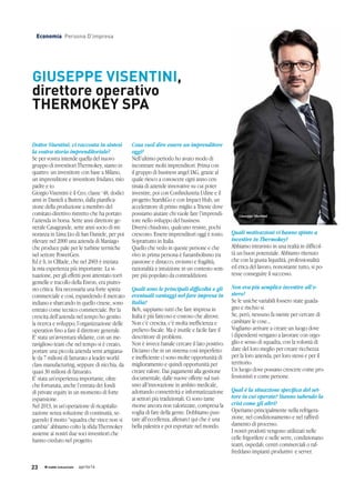 Intervista su Realtà Industriale - Giuseppe Visentini | PDF