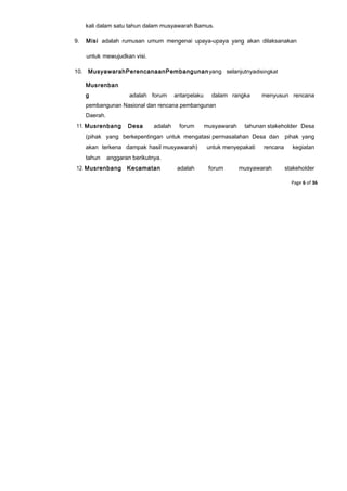 (1)68750780 6-contoh-form-rpjm desa-1-10 | DOC