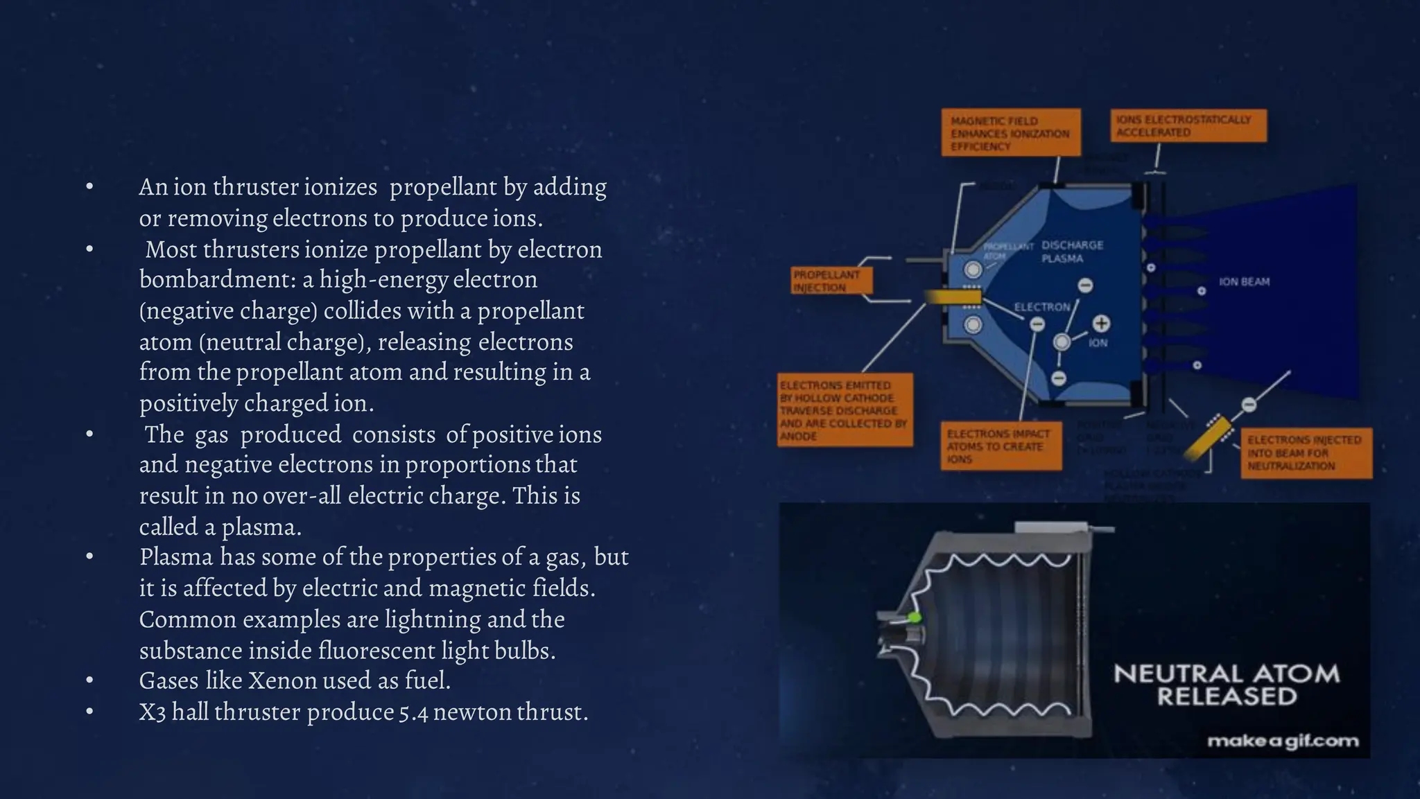 Advance Propulsion System in Space Exploration - Ion Propulsion | PDF