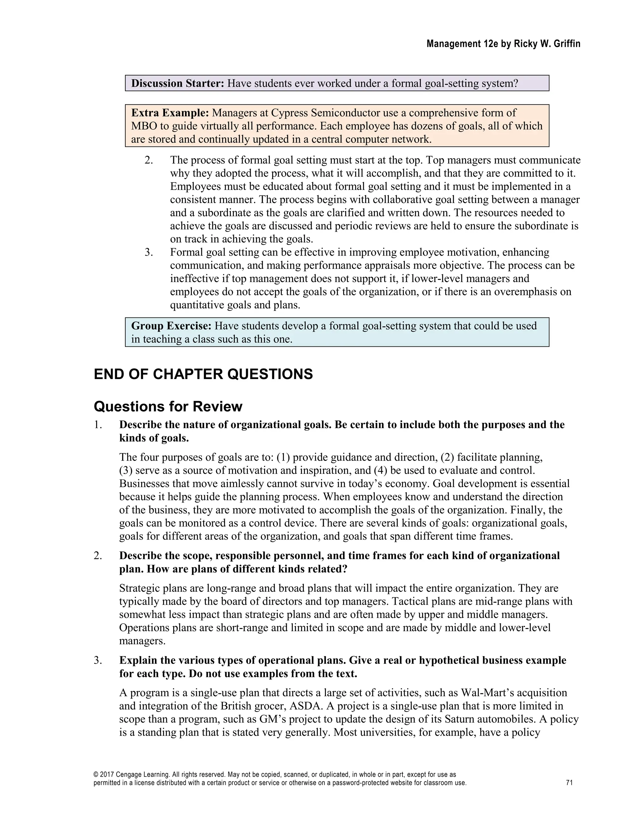 Management 12th Edition Griffin Solutions Manual | PDF