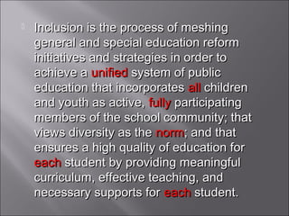 WHITTEN INCLUSION PD WITH COTEACHING | PPT