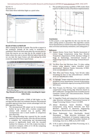 Design and Analysis of Quantization Based Low Bit Rate Encoding System | PDF
