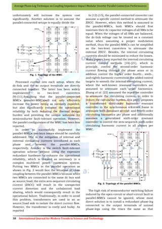 Average Phase-Leg Technique on Coupling Impedance Impact Modular Inverter Parallel Connection ...