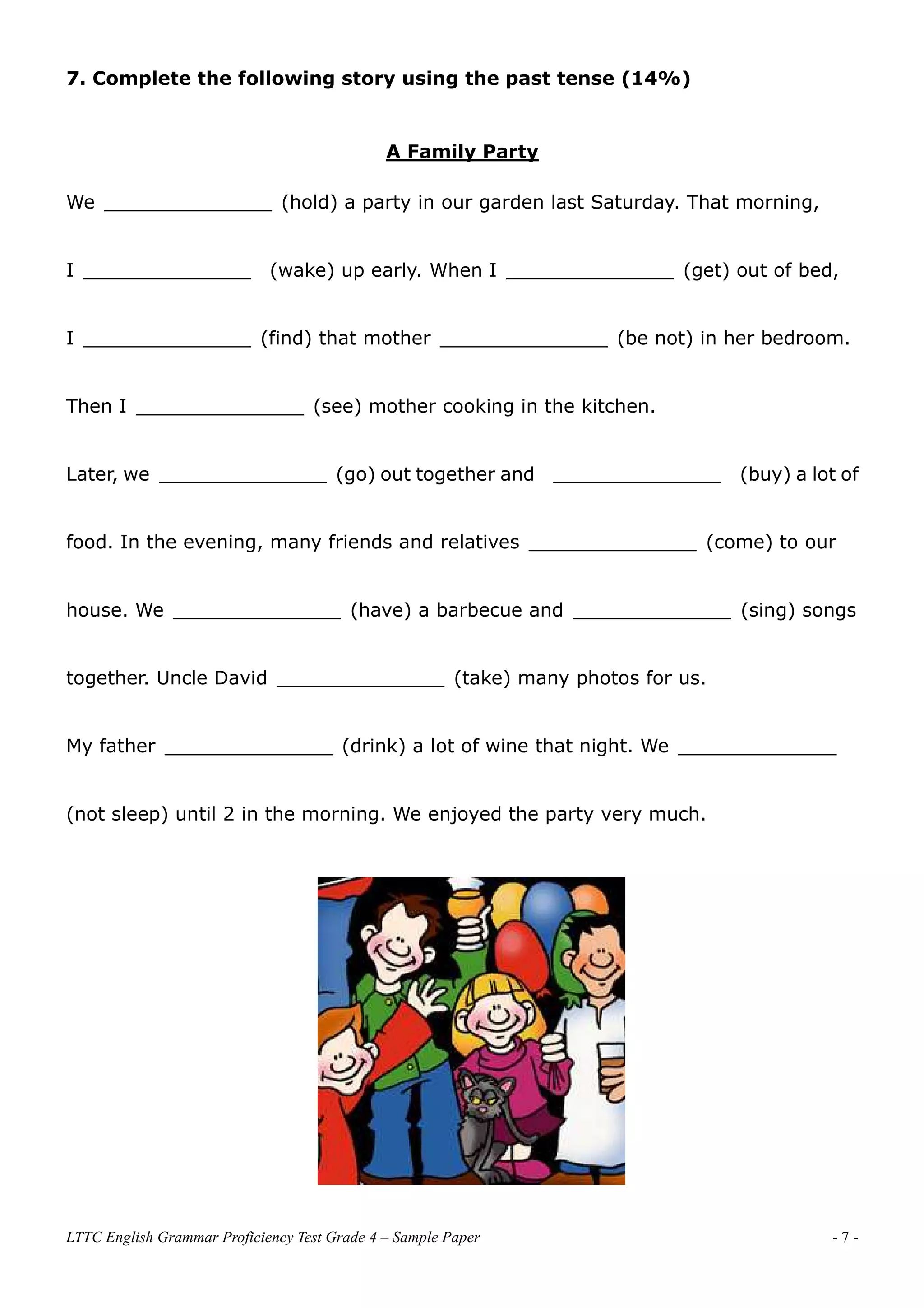 168 lttc grammar sample g4 | PDF