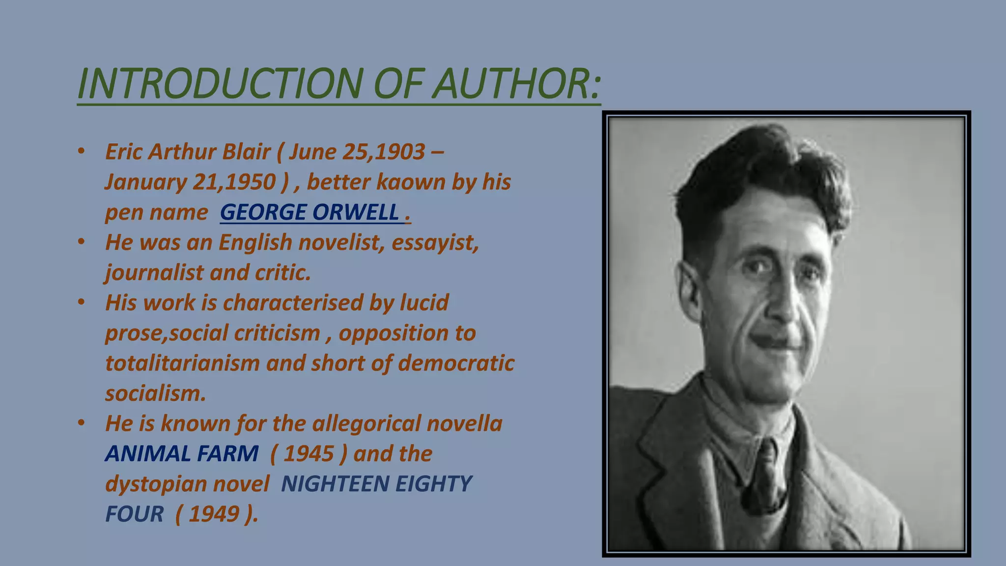 Animal Farm as as satire. | PPTX