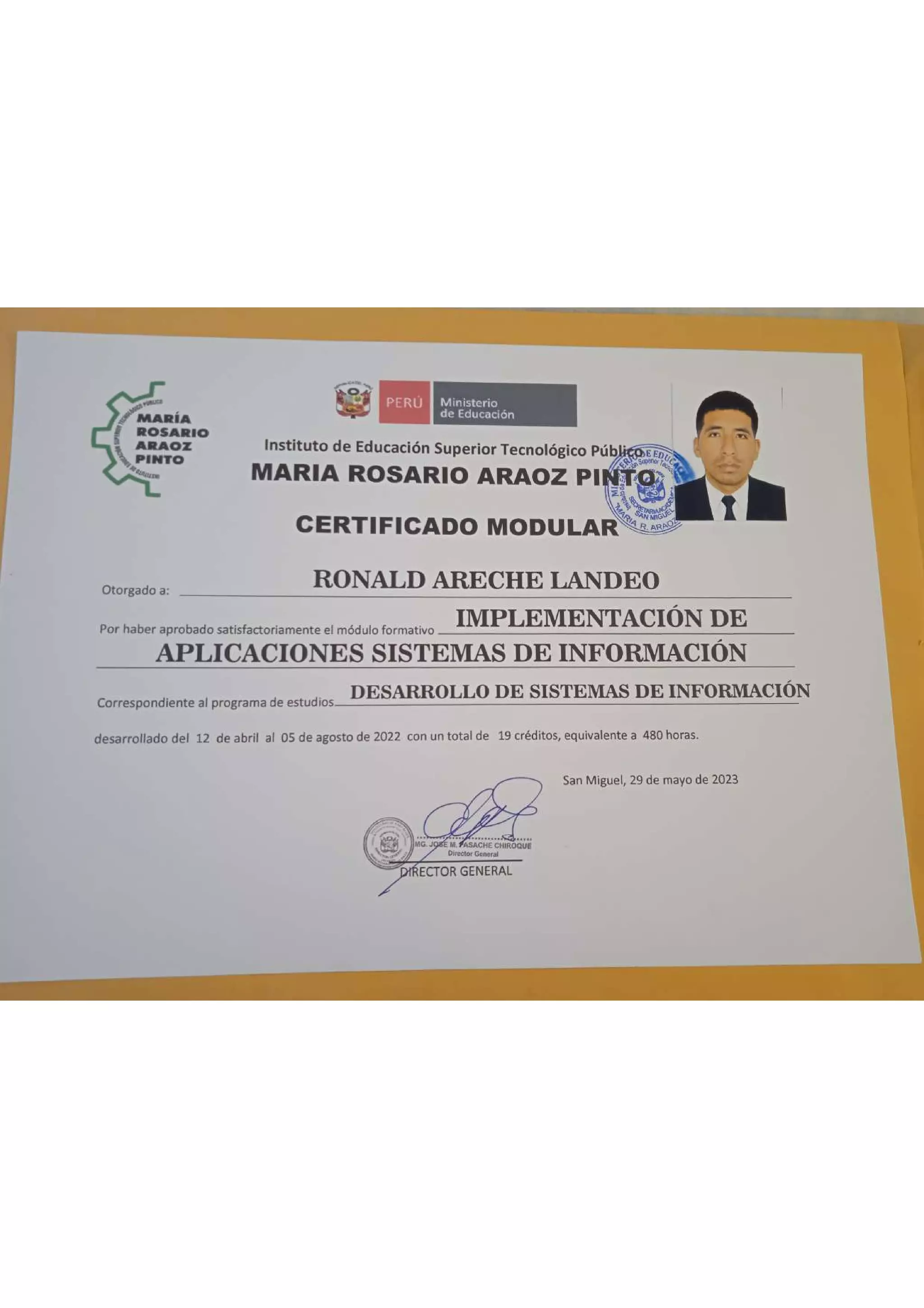 Certificados modulares | PDF