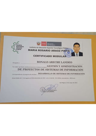 Certificados modulares | PDF