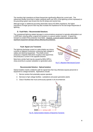 Lightning Protection Considerations for Wired Systems | PDF