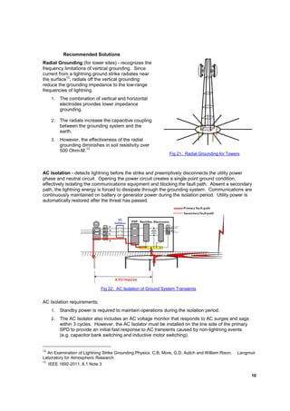 Lightning Protection Considerations for Wired Systems | PDF