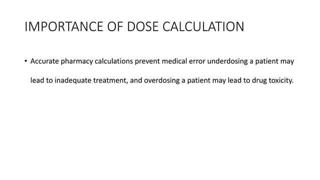 Drug Calculation/Basic Drugs Calculation.pptx