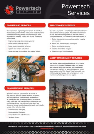 Powertech Services | PDF