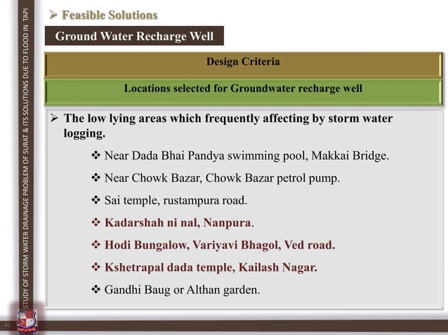 Storm water drainage problem of Surat city & its solutions due to flood ...