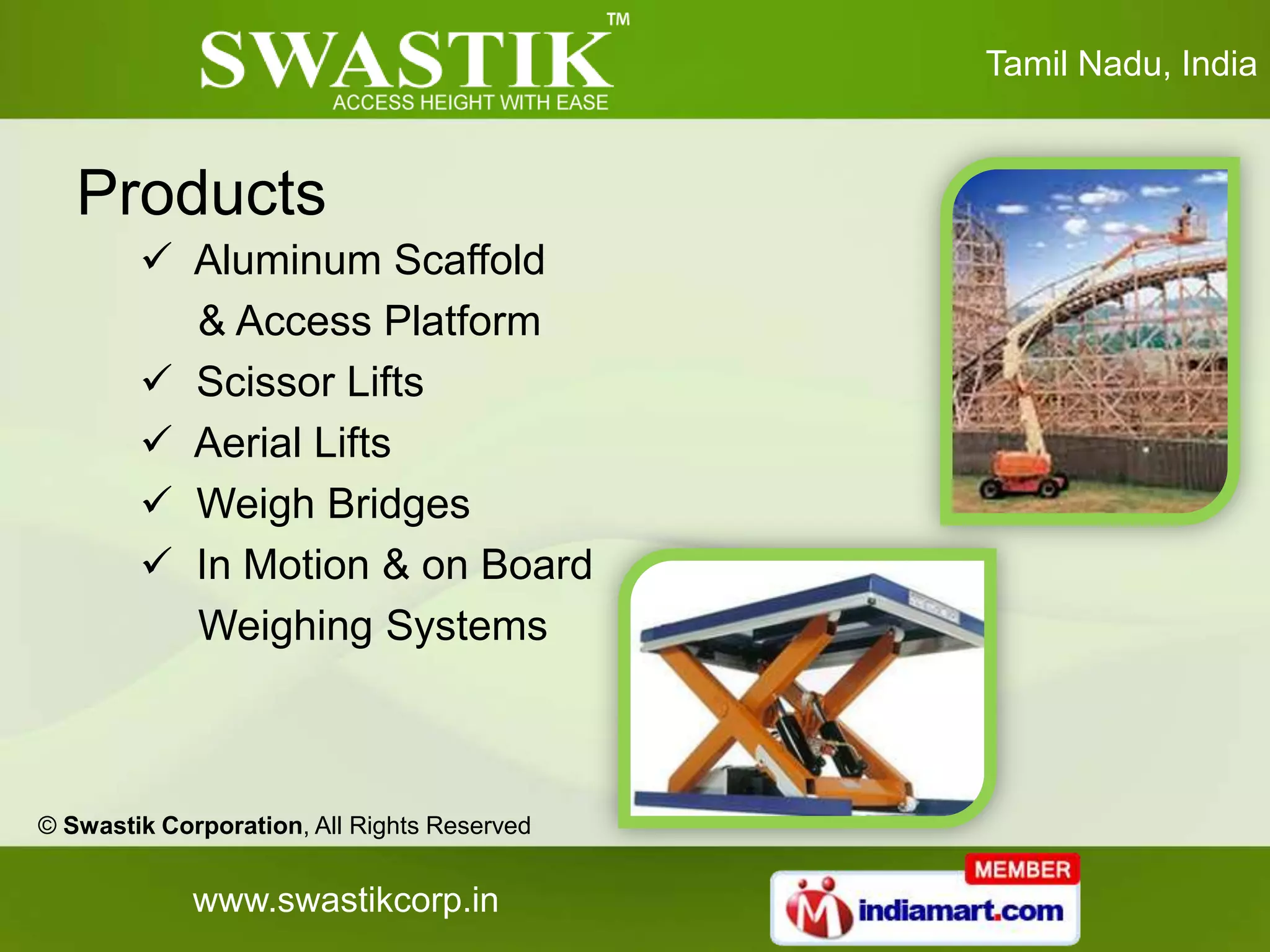 Swastik Corporation Tamil Nadu india | PPSX