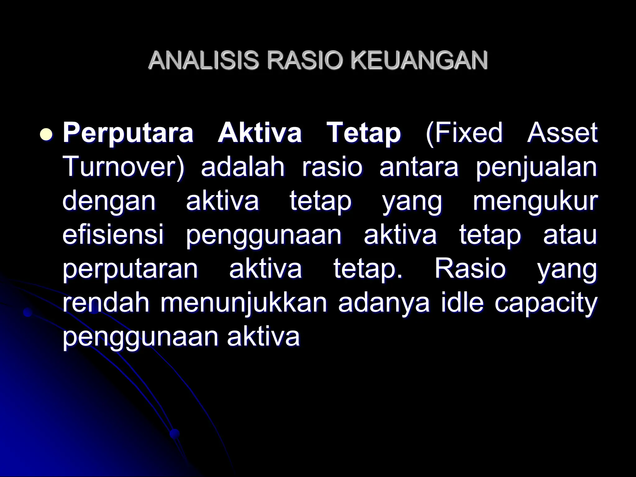 Analisis rasio keuangan manajemen keuangan | PPT