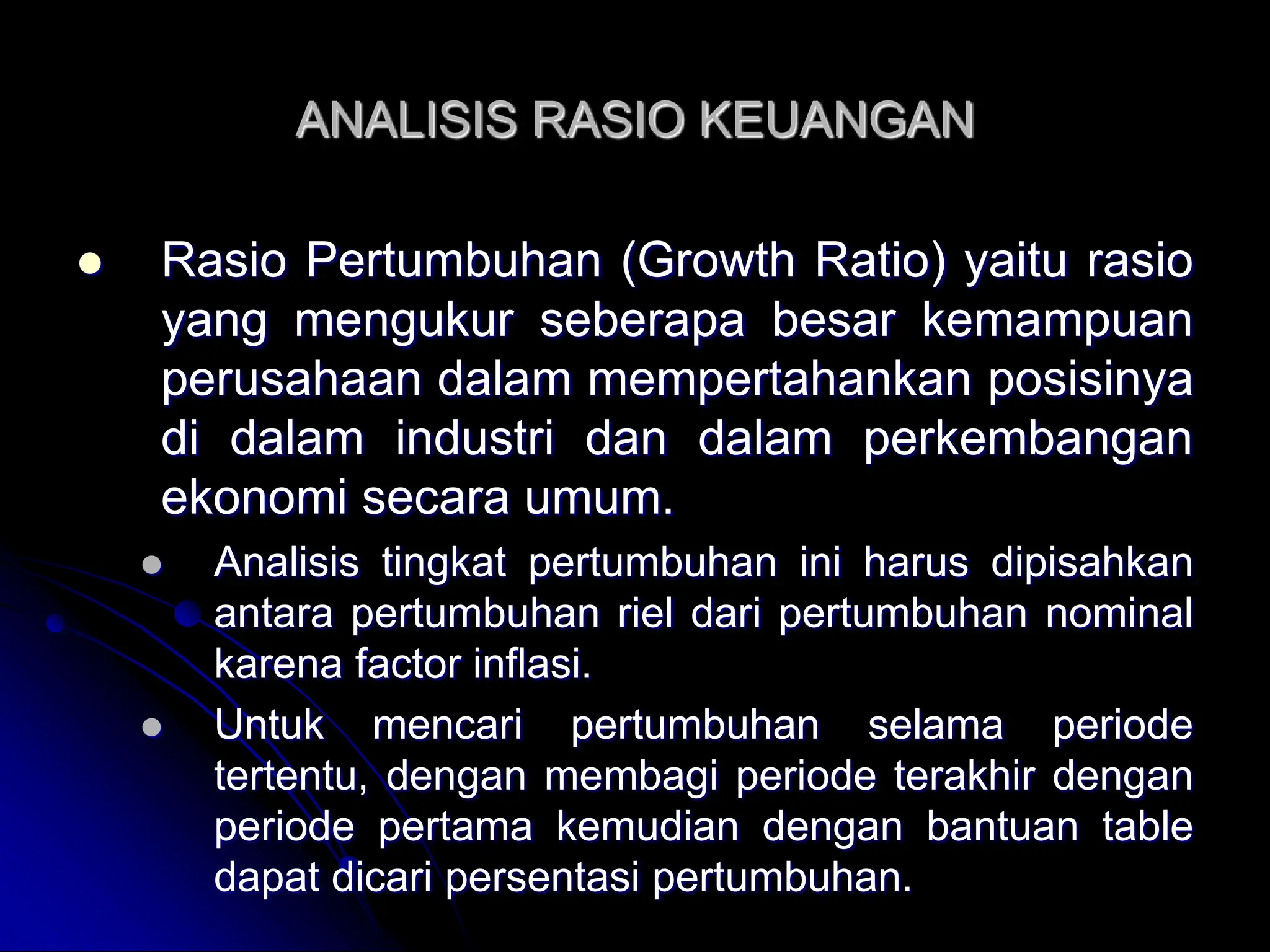 Analisis rasio keuangan manajemen keuangan | PPT